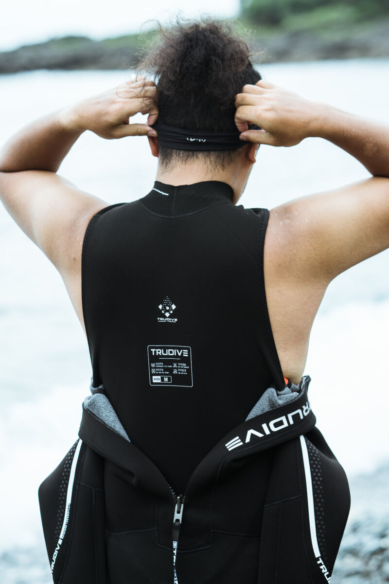 TRUDIVE 【水肺高檔款】女士連身防寒衣 - 女子的海Ms.Ocean